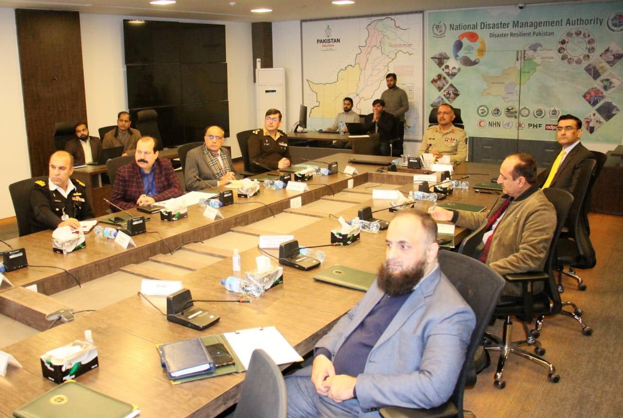 NDMA held National Emergencies Operations Centre (NEOC) session today ...
