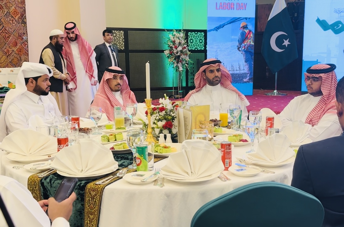 Saudi Ambassador Nawaf bin Saied Al-Maliki, at the ceremony of ...