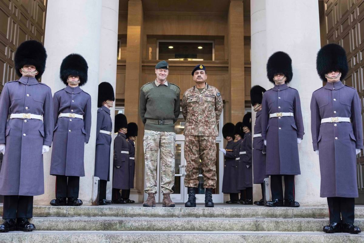 British Army Chief of General Staff to visit Pakistan for five days ...