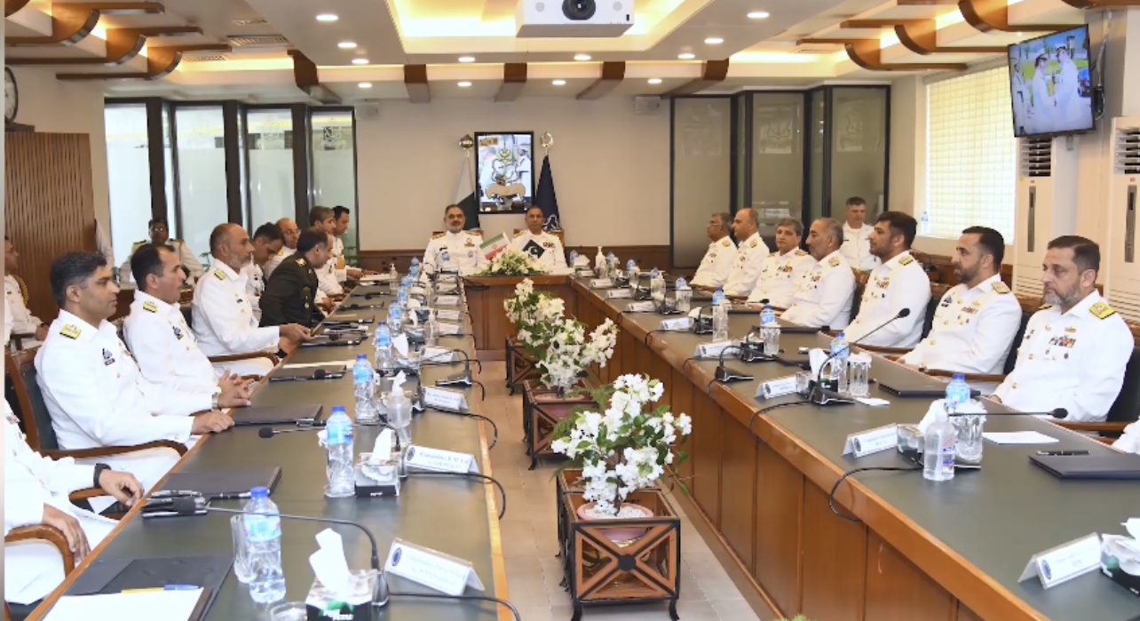 Commander Iranian Navy Rear Admiral Shahram Irani visited Naval ...