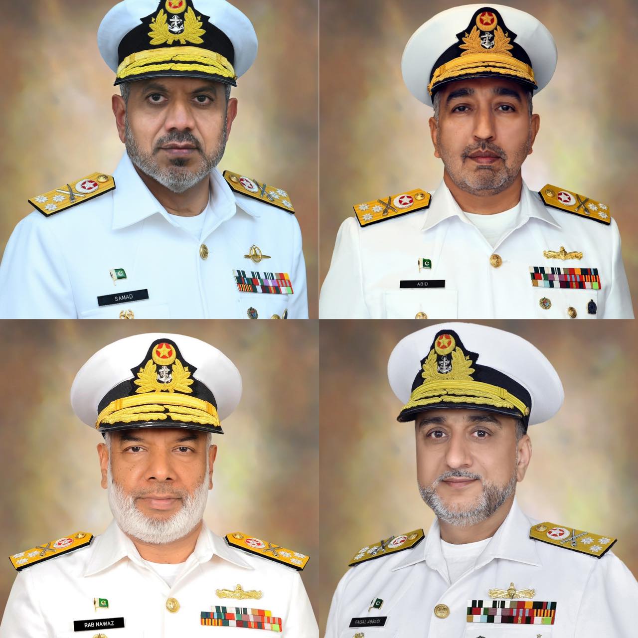 Promotion of four officers of Pakistan Navy to the rank of Vice Admiral ...