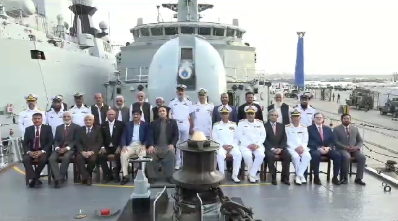 Farewell ceremony held for PNS Tariq, the last type-21 class ship of ...