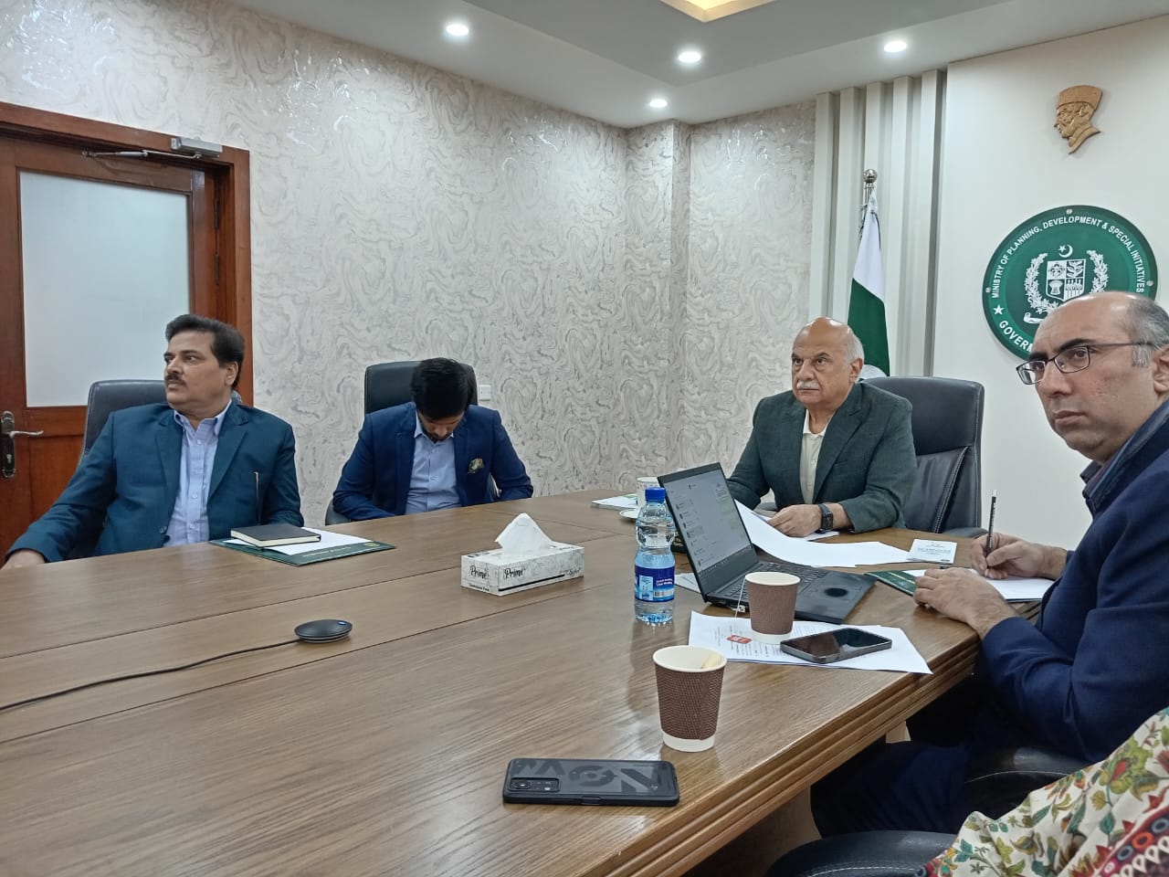 Deputy Chairman of the Planning Commission, chaired a progress review ...