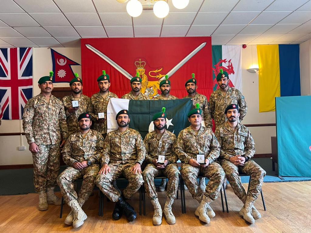 The Pakistani Army won a silver medal in Wales, UK’s “Cambrian Patrol ...