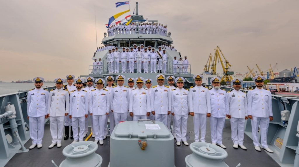 PAKISTAN NAVY COMMISSIONS THIRD OFFSHORE PATROL VESSEL, PNS HUNAIN IN ...