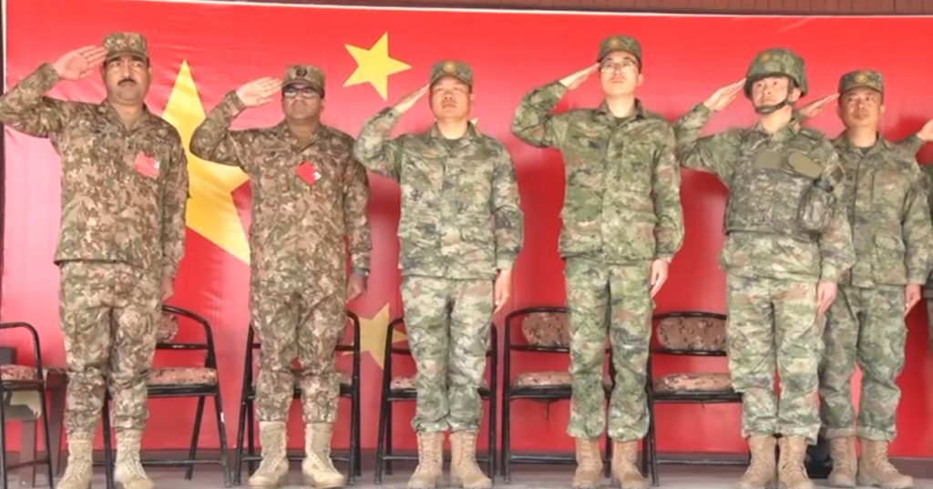 Opening Ceremony of Pak – China Joint Exercise Warrior-VIII between ...